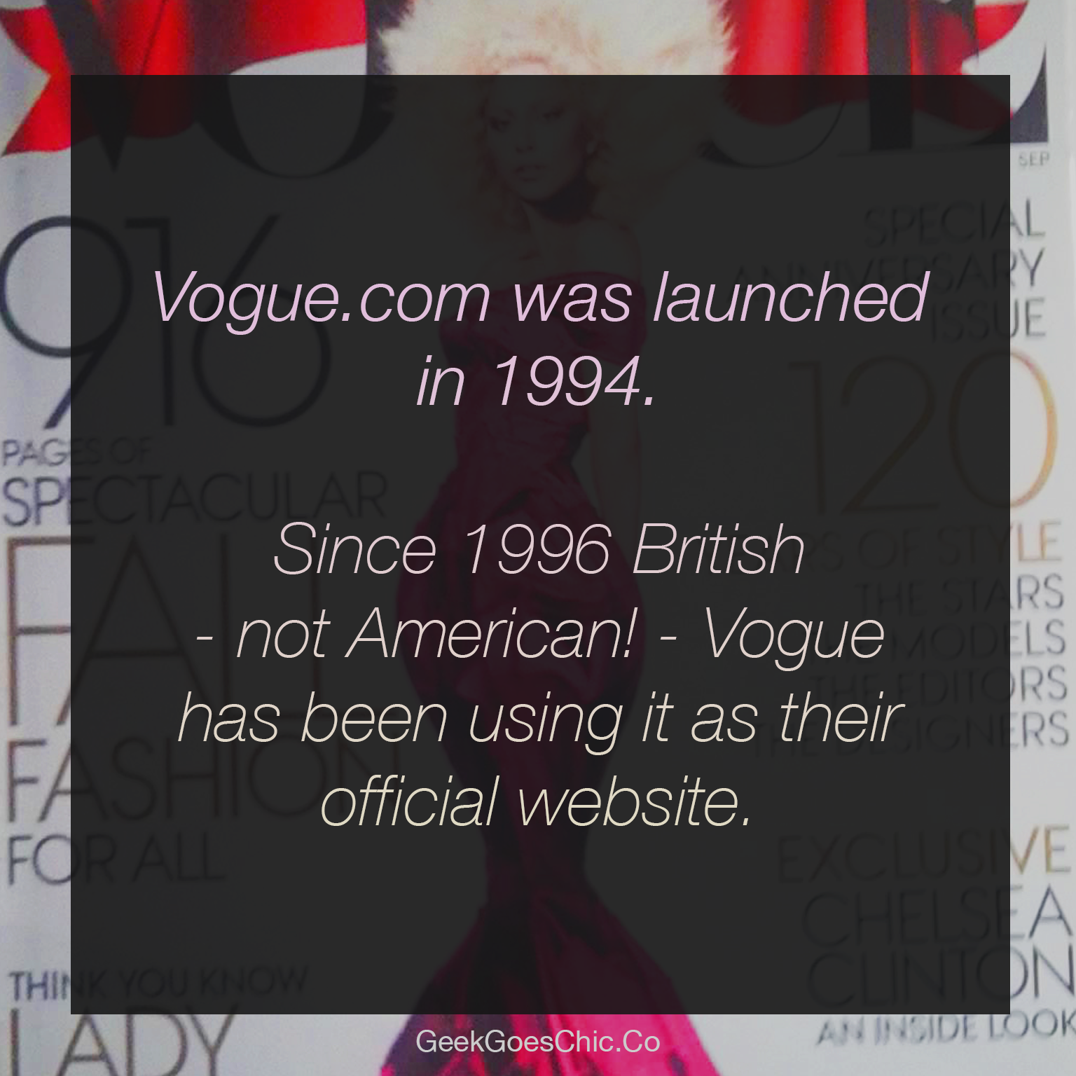 American Vogue history in numbers - GeekGoesChic